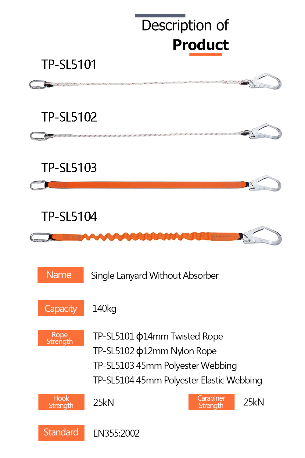 TP-SL5101/5102/5103/5104 Single Lanyard - Buy TP-SL5101/5102/5103/5104 ...